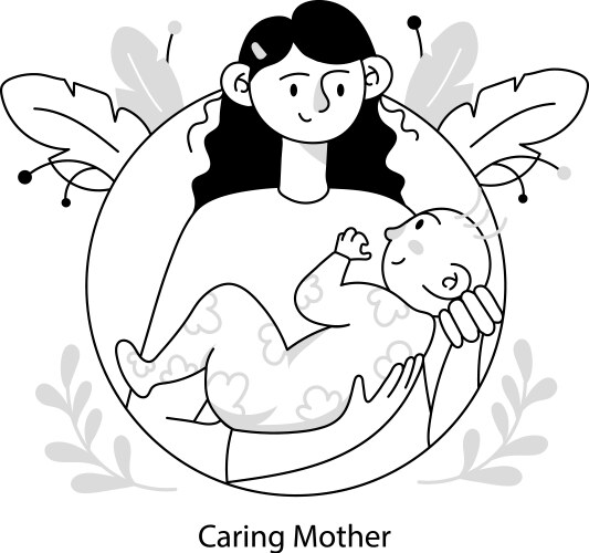 Heres a doodle mini of an angry moth Royalty Free Vector