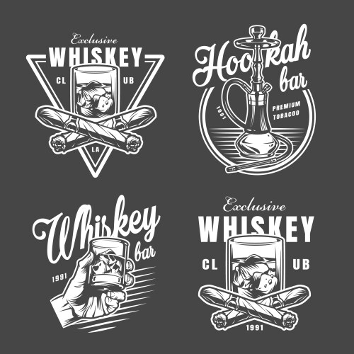 Cigar Bar Logo Vector Images (over 210)