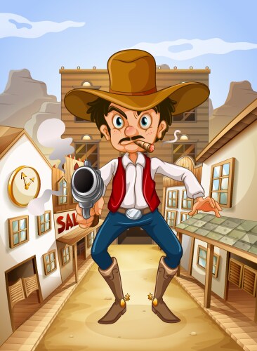 Man Shooting Gun Drawing Vector Images (over 580)