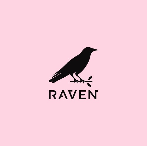 Raven Logo Vector Images (over 2,600)