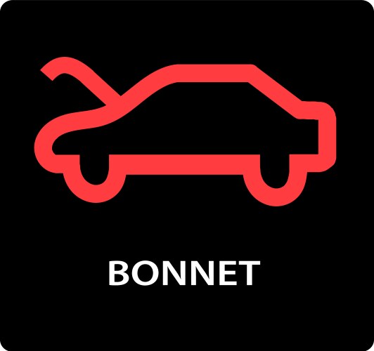 Warning dashboard car icon engine oil level Vector Image