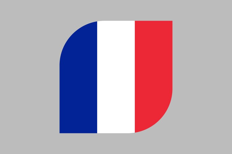 France flag sign Royalty Free Vector Image - VectorStock