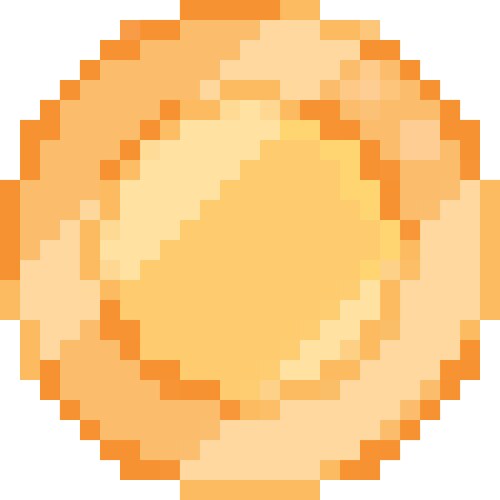 Gold Coin Pixel Art Vector Images (over 570)