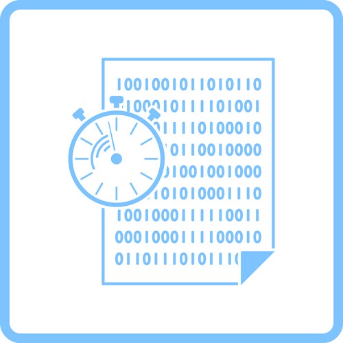 Fast development icon Royalty Free Vector Image