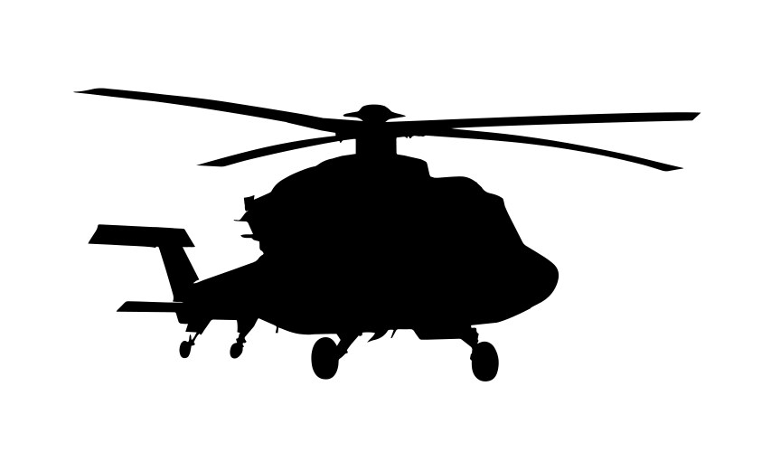 Black Hawk Vector Black Hawk Helicopter SVG | Helicopter Svg | Chopper