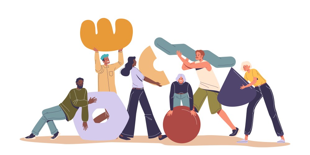 Team Building Cartoon Vector Images (over 6,500)