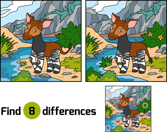 Okapi Vector Images (over 230)