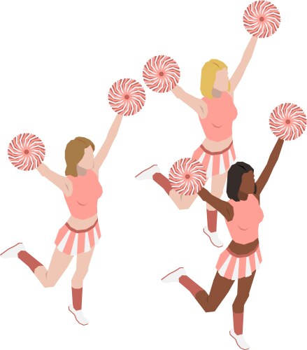 Cheerleader Vector Images (over 4,100)