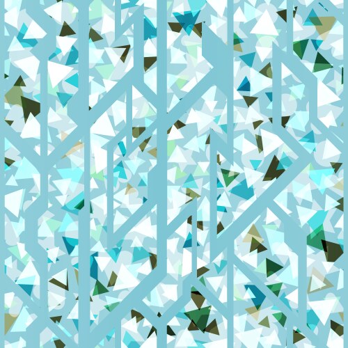 Ice cube seamless pattern Royalty Free Vector Image