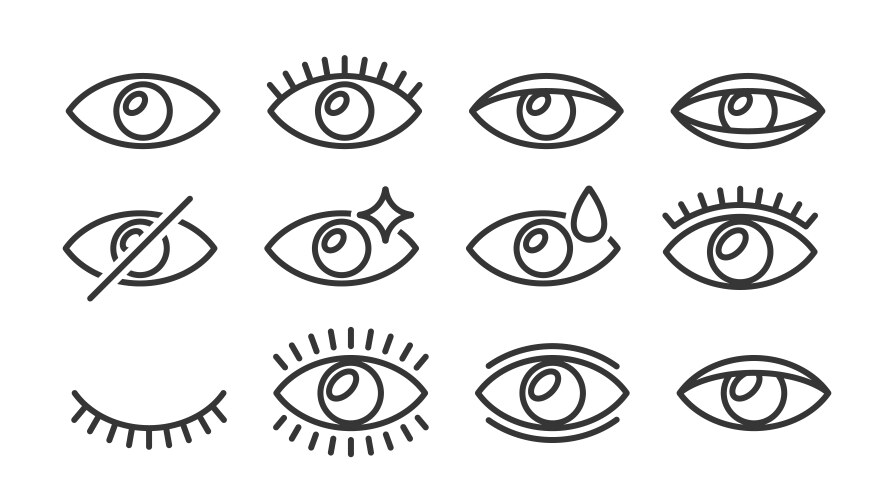 Eye Outline Vector Images (over 85,000)