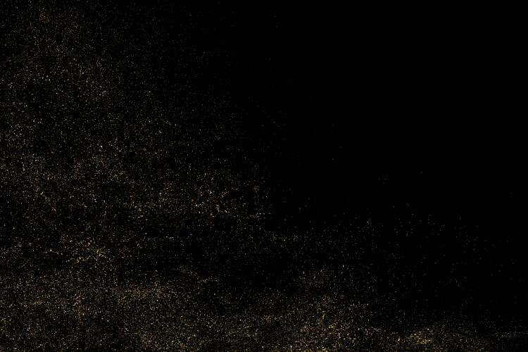 Golden stardust Royalty Free Vector Image - VectorStock