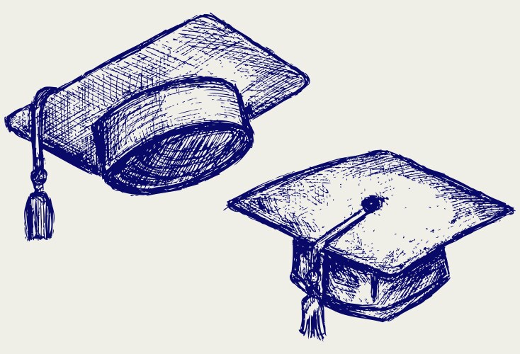 Free Graduation Cap Vector Images (over 1,700)