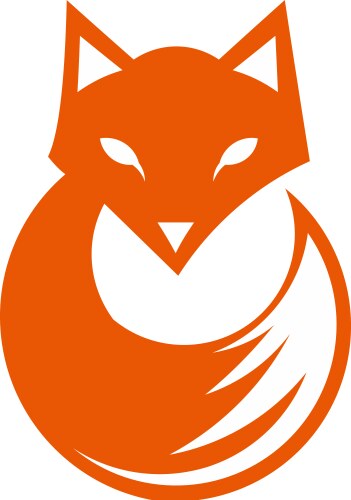 Fox icon Royalty Free Vector Image - VectorStock
