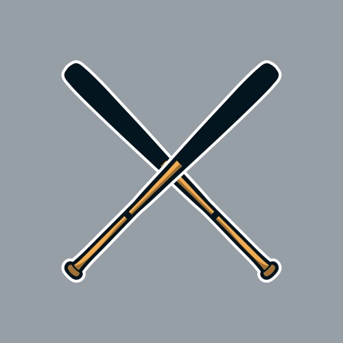Baseball Bat Logo Vector Images (over 6,300)