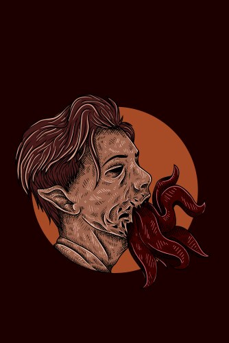 Monster girl Royalty Free Vector Image - VectorStock