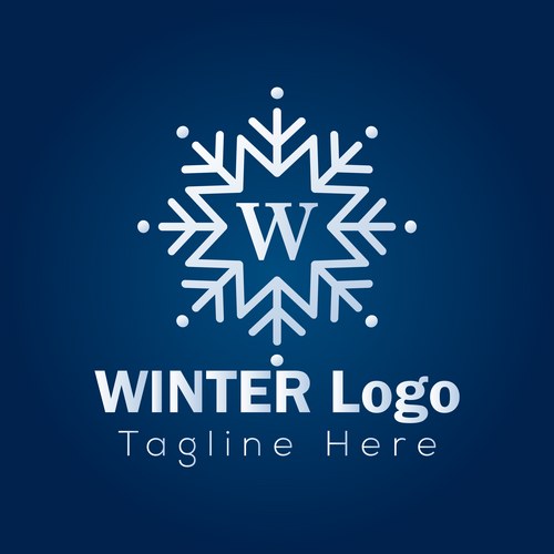 Snowflake letter Vector Images & Graphics for Commercial Use | VectorStock