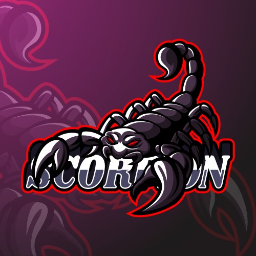 Scorpio horoscope icon Royalty Free Vector Image