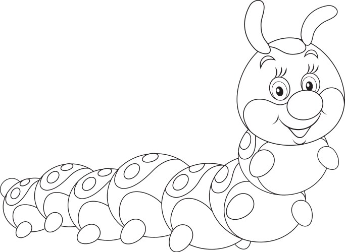 Caterpillar Outline Vector Images (over 2,300)