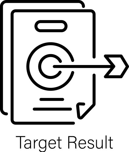 Great result Royalty Free Vector Image - VectorStock