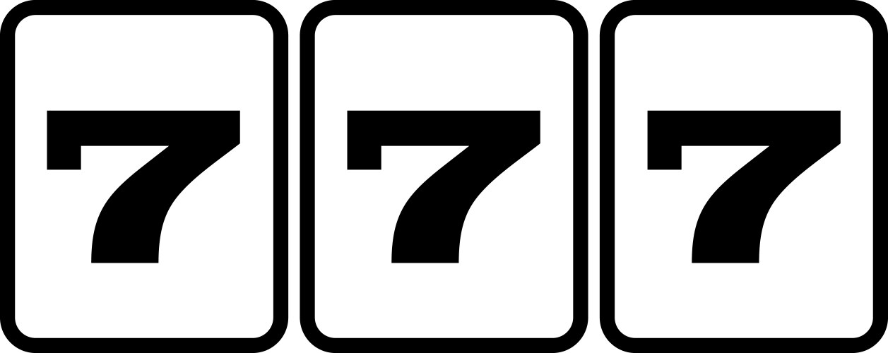 Triple Seven Icon Vector Images (91)