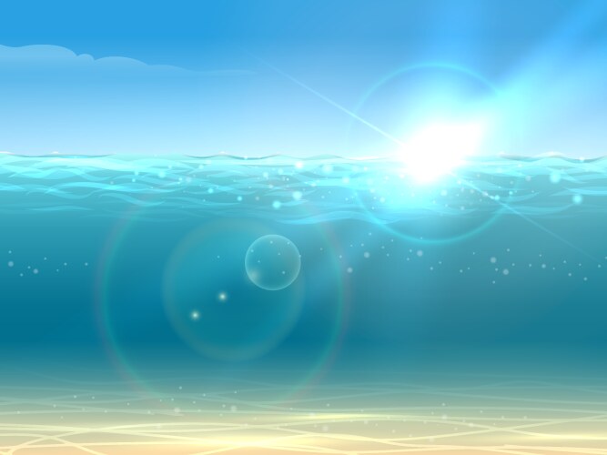 Ocean Vector Background