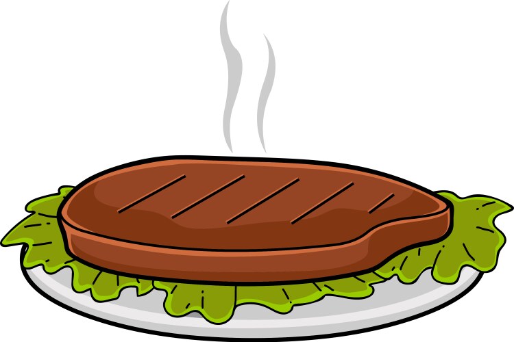 Beef Cartoon Steak Vector Images (over 6,900)