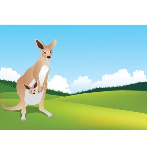Kangaroo Vector Images (over 16,000)