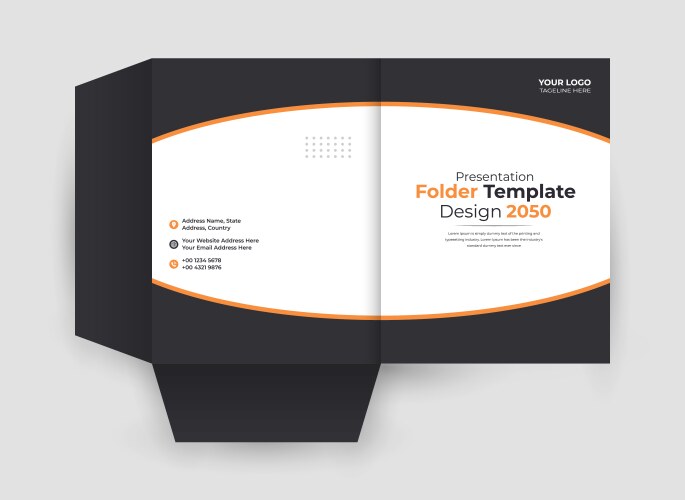 File Cover Design Template