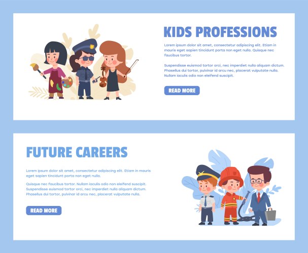 Professions Kids Vector Images (over 9,400)