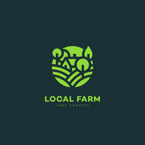 Agro lab logo Royalty Free Vector Image - VectorStock