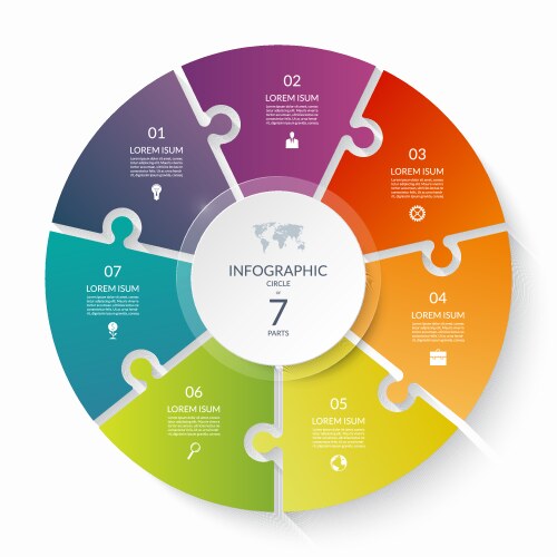 7 Steps Infographic Vector Images (over 8,300)