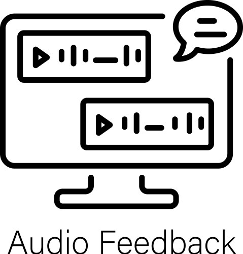 Delivery feedback Royalty Free Vector Image - VectorStock