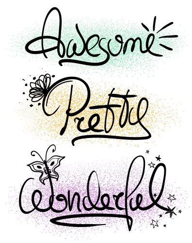 Words Vector Images (over 690,000)