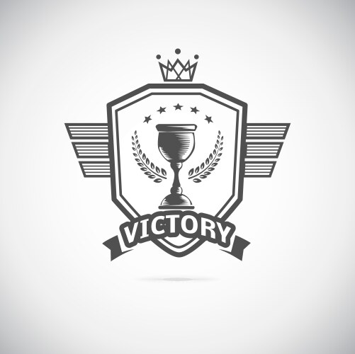 Winner logos Royalty Free Vector Image - VectorStock