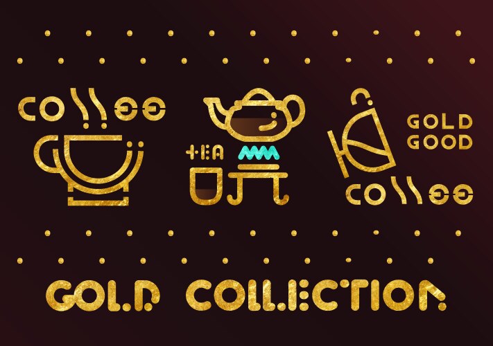 Gold Coffee Logo Vector Images (over 830)
