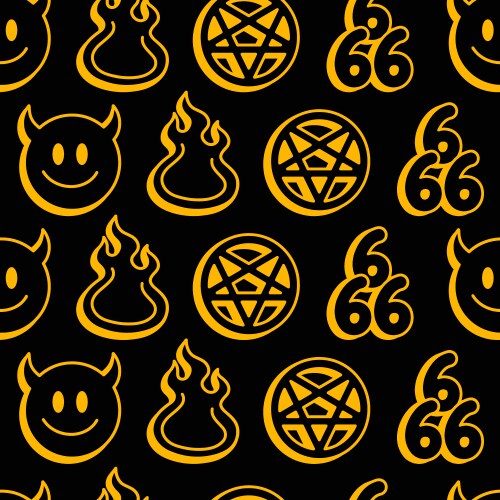 666 Symbol Devil Vector Images (over 110)