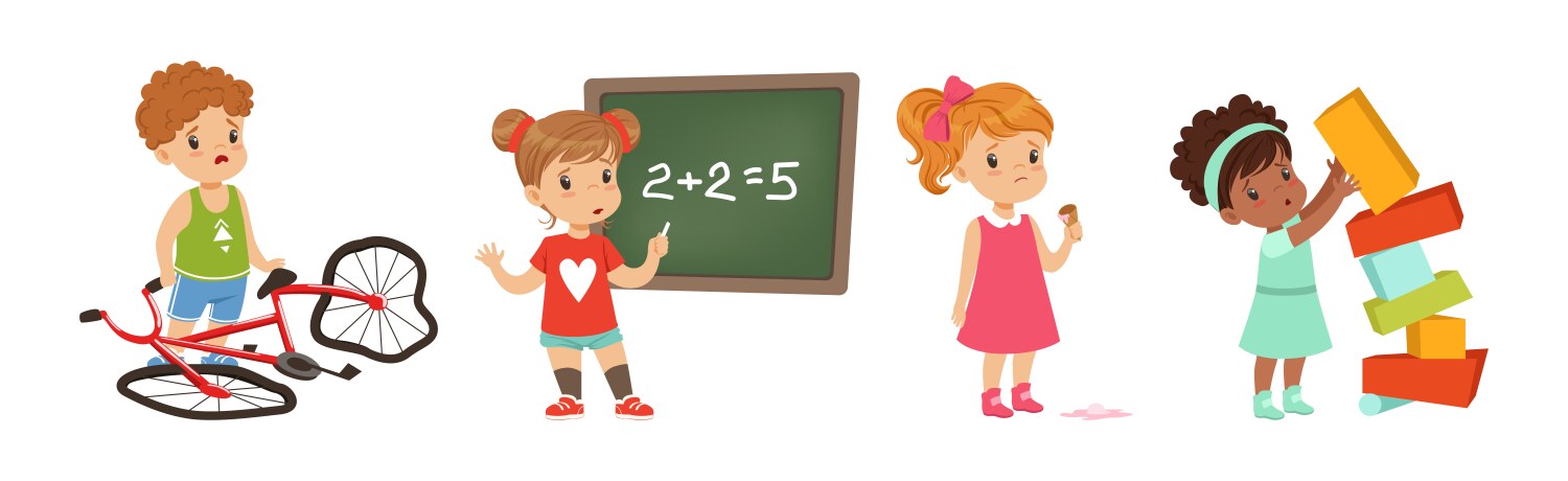 Children Accidents Vector Images (over 1,400)