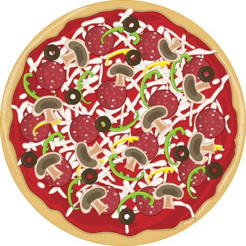 Pizza Vector Images (over 110,000)