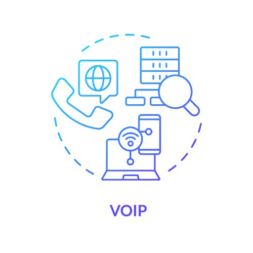 Firmographic segmentation blue gradient concept Vector Image