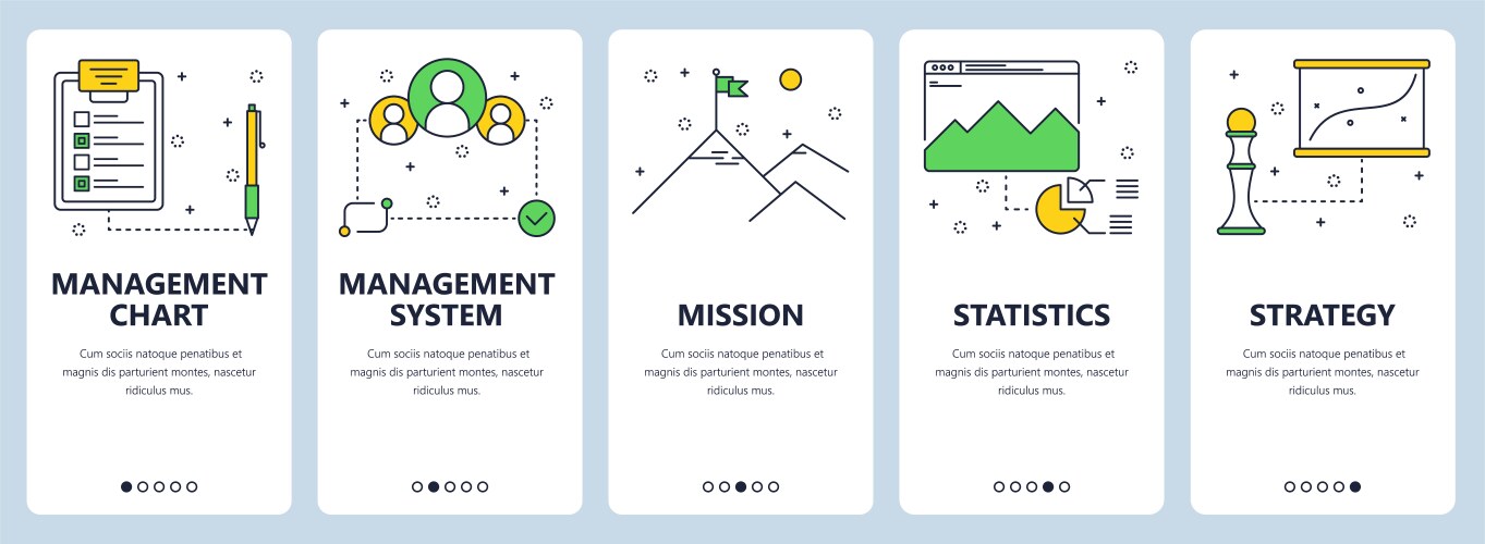 Roles for release management blue brochure Vector Image