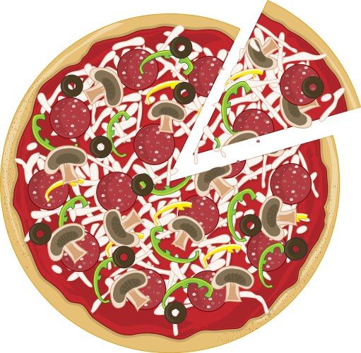 Pizza Vector Images (over 120,000)