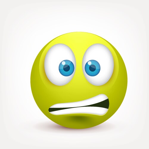 Smiley emoticon with thumb up Royalty Free Vector Image