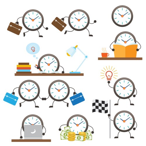 Cartoon Clock Vector Images (over 42,000)
