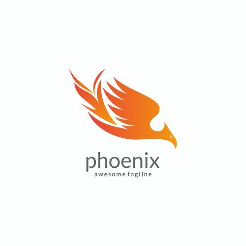 Phoenix icon Royalty Free Vector Image - VectorStock