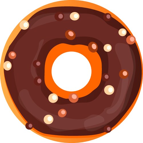 Donut Royalty Free Vector Image - VectorStock
