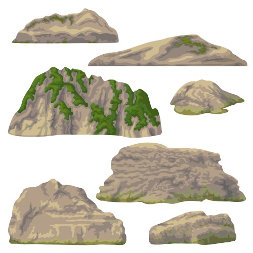 Formation of sedimentary rocks Royalty Free Vector Image