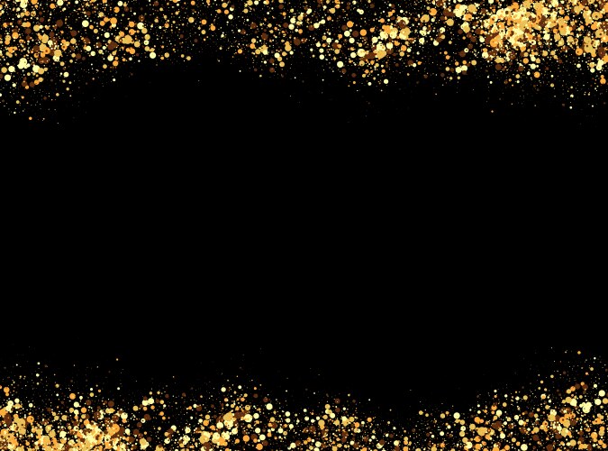 Sparkling stardust golden shiny magic Royalty Free Vector
