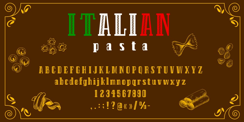 Kitchen Font Vector Images (over 5,800)