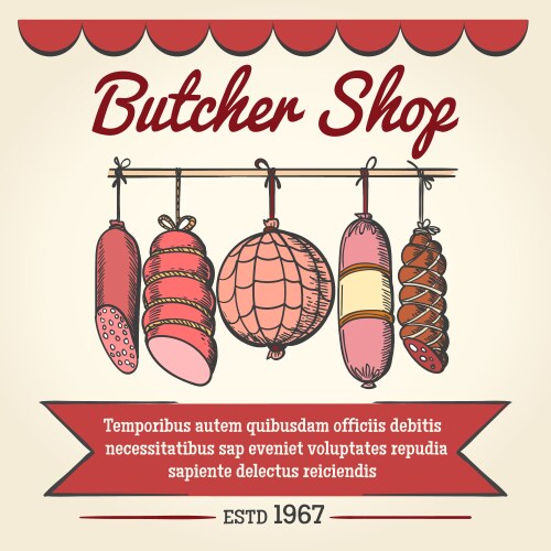 Butcher Shop Vector Images (over 10,000)