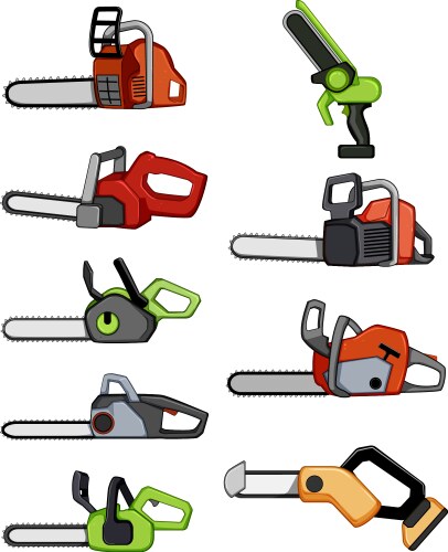 Cartoon Chainsaw Vector Images (over 1,300)